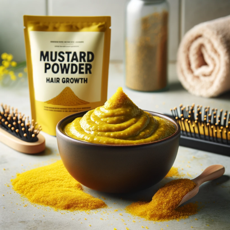 Mustard Powder Hair Growth Mask: A Natural Boost for Your Hair